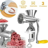JahyShow Manual Meat Grinder & Sausage Stuffer, Home Use Heavy Duty ...