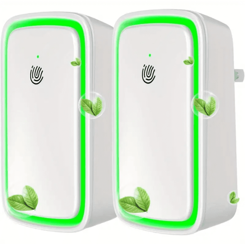 JahyShow Plug in Air Purifier, 2 Pack Negative Ion Air Ionizers Mini ...