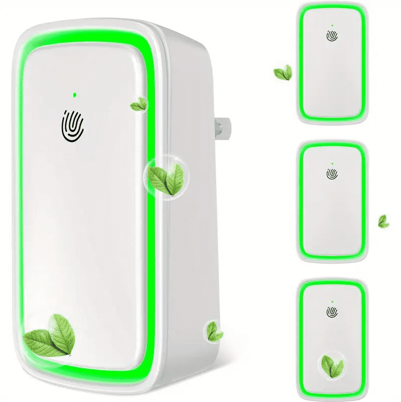 JahyShow Plug in Air Purifier, 4 Pack Negative Ion Air Ionizers Mini ...
