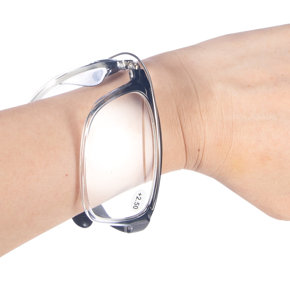 JahyShow Slap On Wrist Folding Reading Glasses Wrist Watch Glasses ...