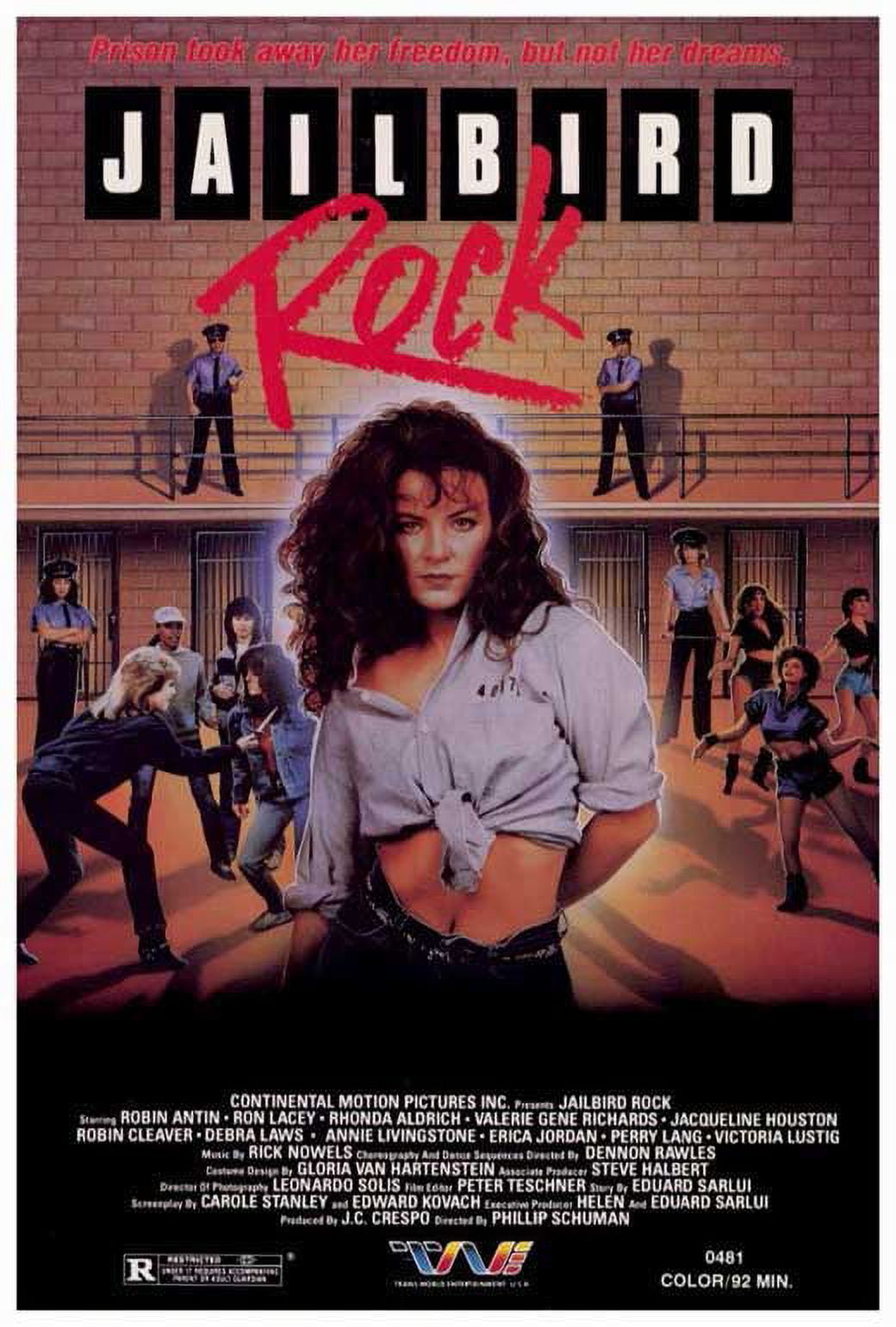 Jailbird Rock - movie POSTER (Style A) (27" x 40") (1988) - Walmart.com