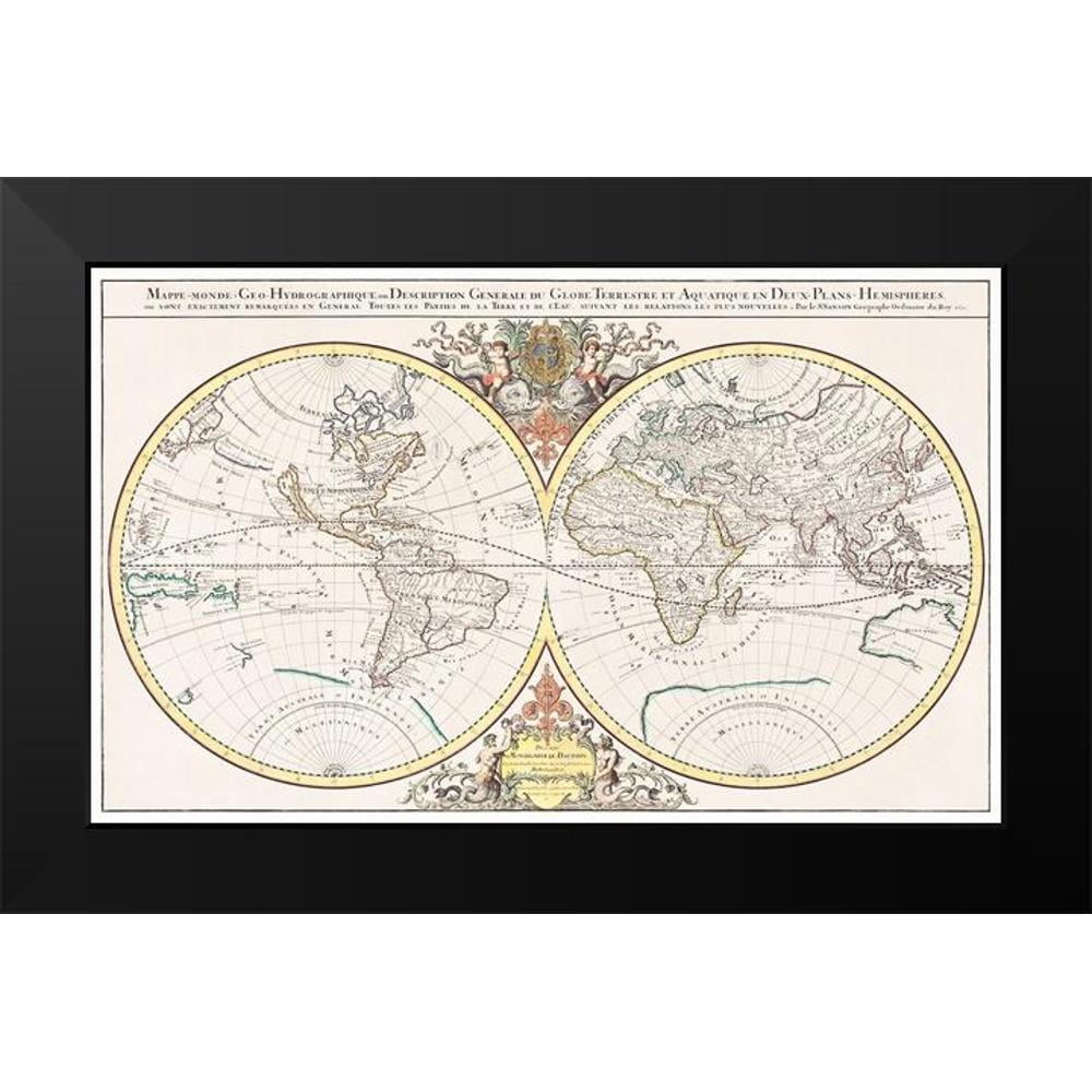 Jaillot, Alexis Hubert 18x13 Black Modern Framed Museum Art Print Titled - General description ...