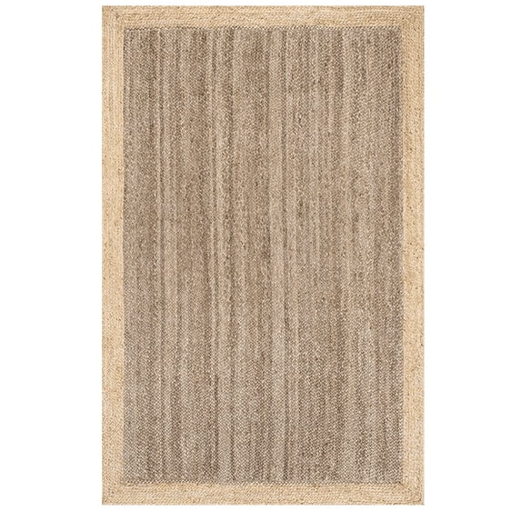 Jaipur Art And Craft Beige Runner Reversible Braided Jute Area Rug for ...