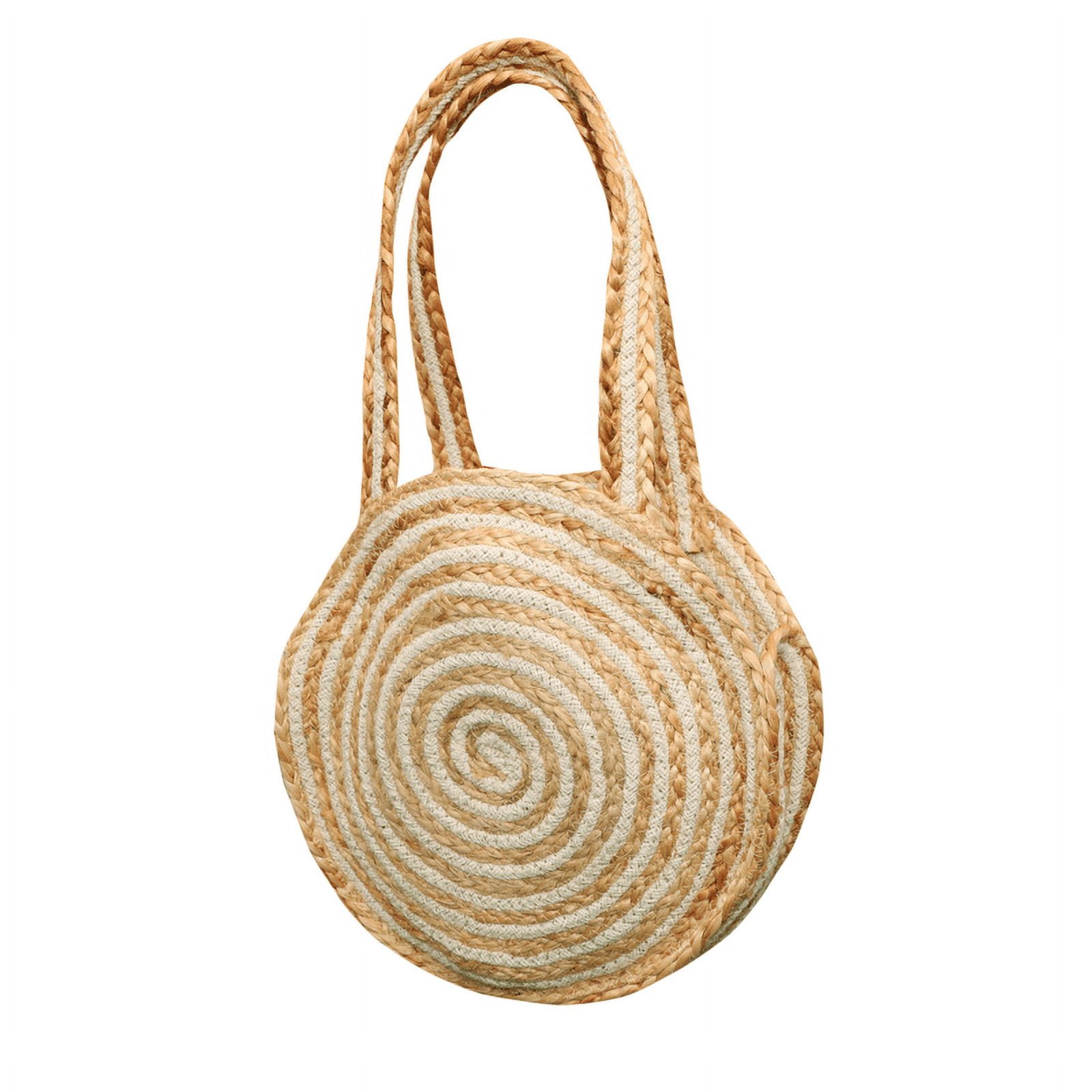 Jaipur Art And Craft Designer Hand Braided Jute Women's Shoulder Bag ...
