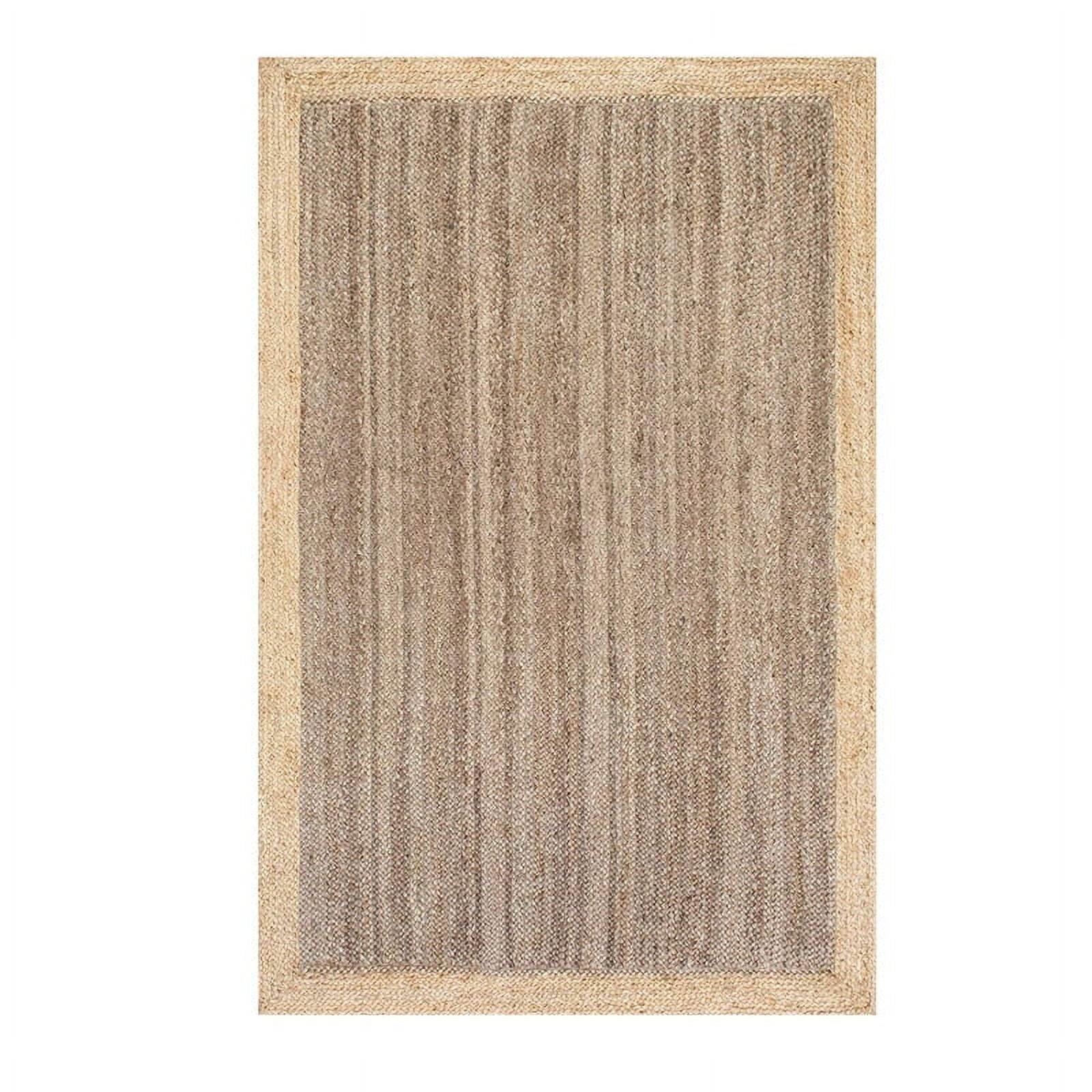 Jaipur Art And Craft Natural Fiber Dark Brown Border Handmade 3x10 ...