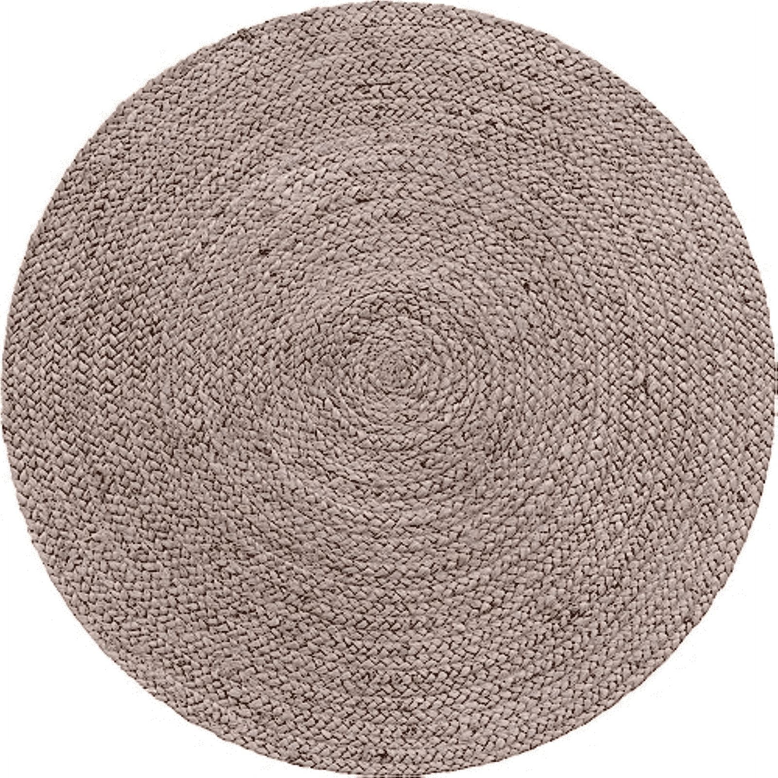 Jaipur Art And Craft Reversible Floor Carpet Round Natural Jute Area ...