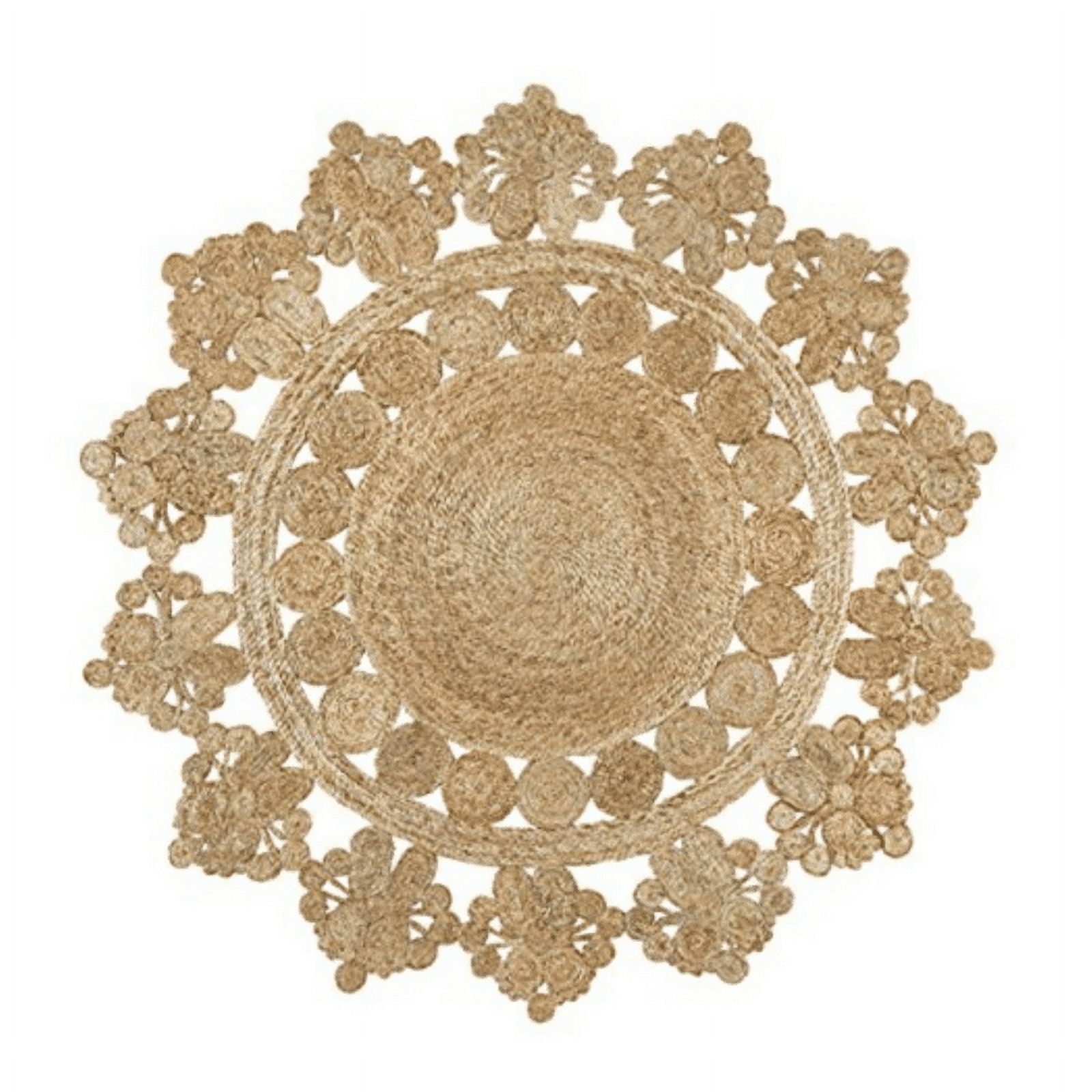 Jaipur Art And Craft Traditional 180x180 CM (6 x 6 Square feet)(70.20 x ...