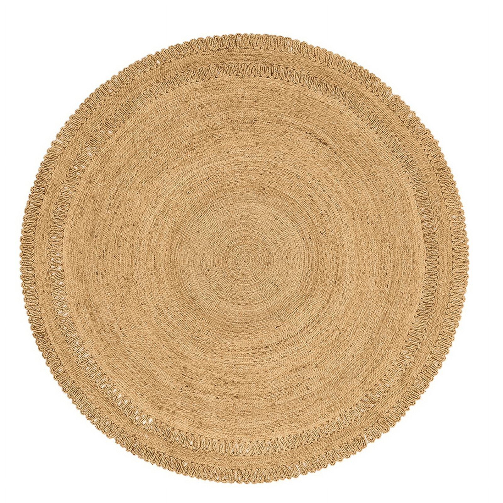 Jaipur Art And Craft braided 150x150 CM (5 x 5 Square feet)(58.50 x 58. ...