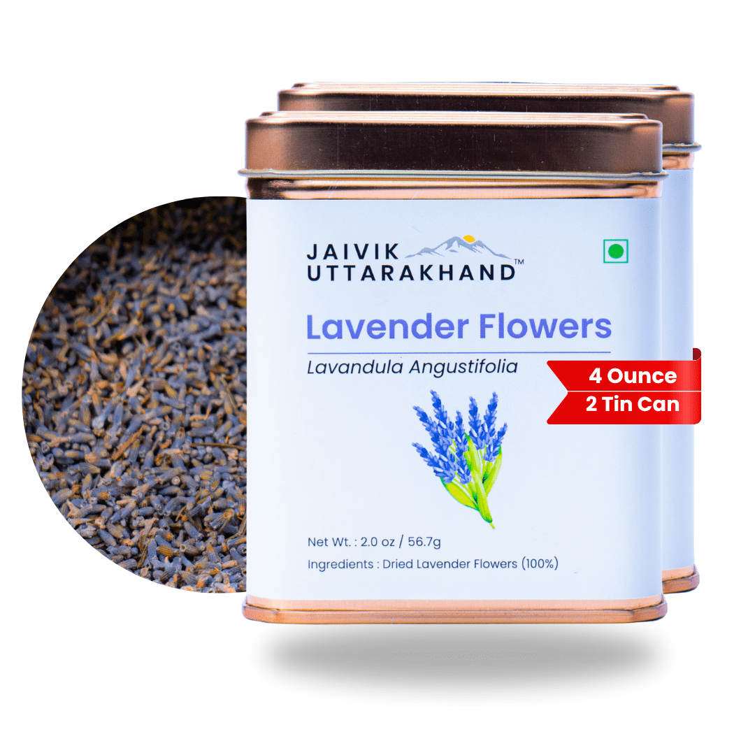 Jaivik Uttarakhand - Lavender Buds Loose-Leaf Flower Tea, 4 Ounce (Pack of 1) - Walmart.com