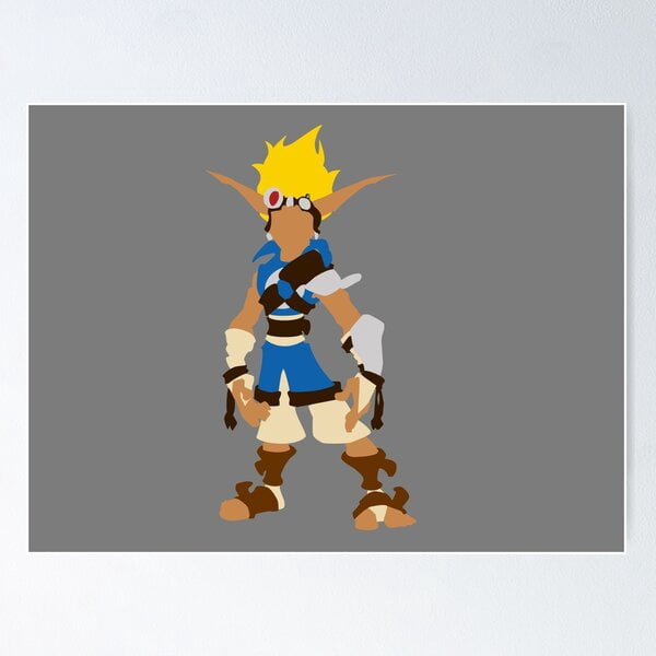 Jak-Jak And Daxter The Precursor Legacy Poster Wall Art, Modern Wall ...
