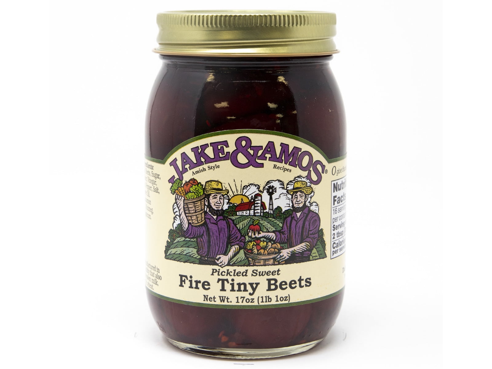 Jake & Amos Sweet Fire Tiny Beets 16oz (2 Pack) - Walmart.com