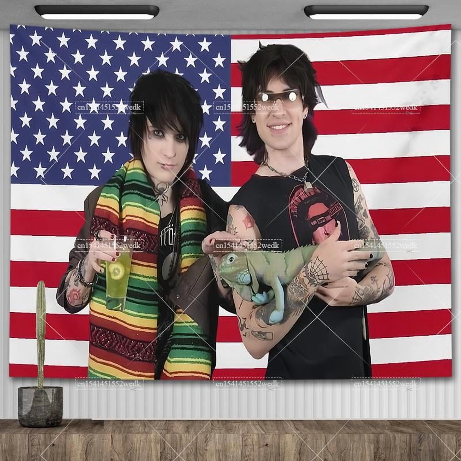 Jake And Johnny American Flag Tara Yummy Jake Webber Johnny Gilbert ...