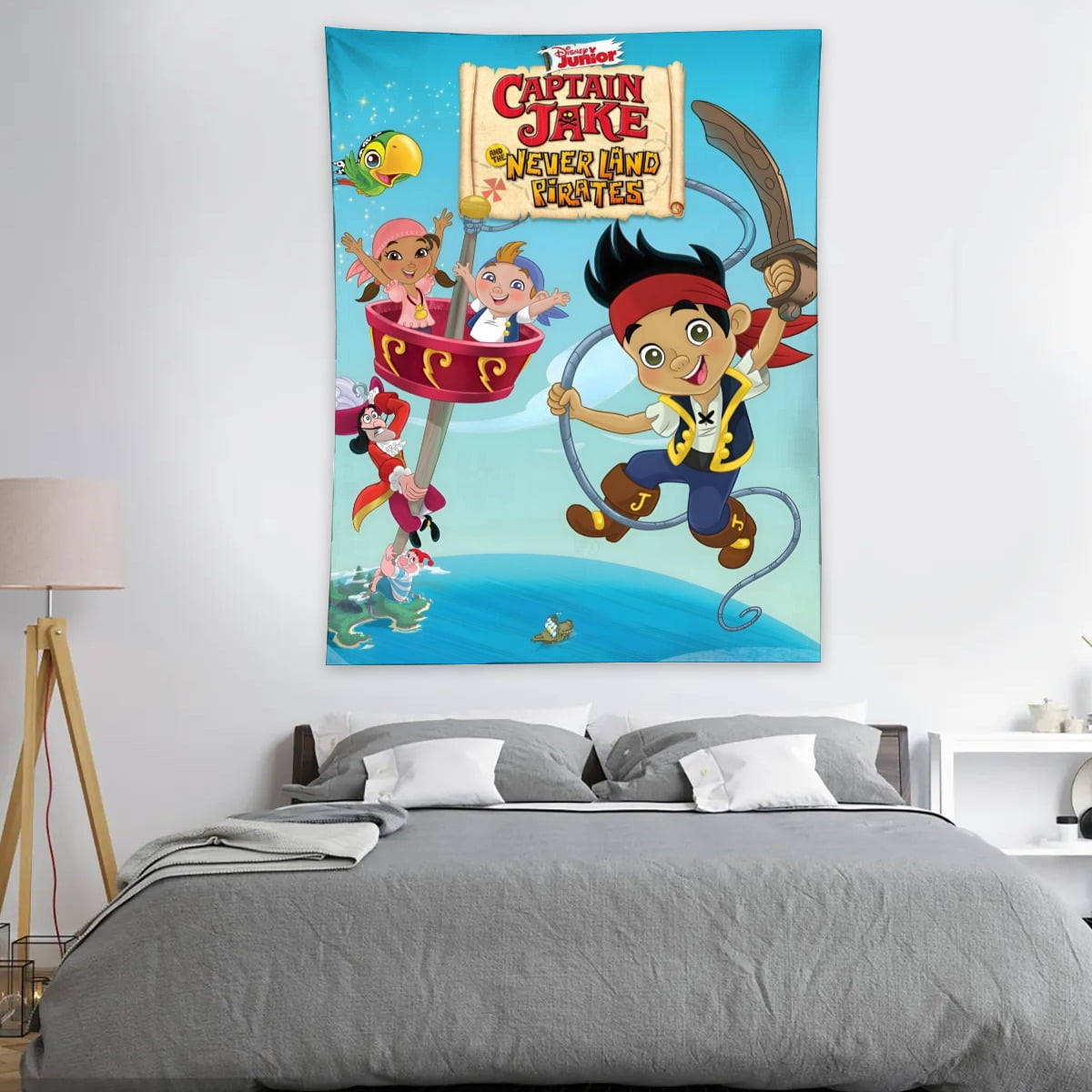 Jake And The Never Land Pirates Tapestry 40 x 60 Inches With Vivid ...