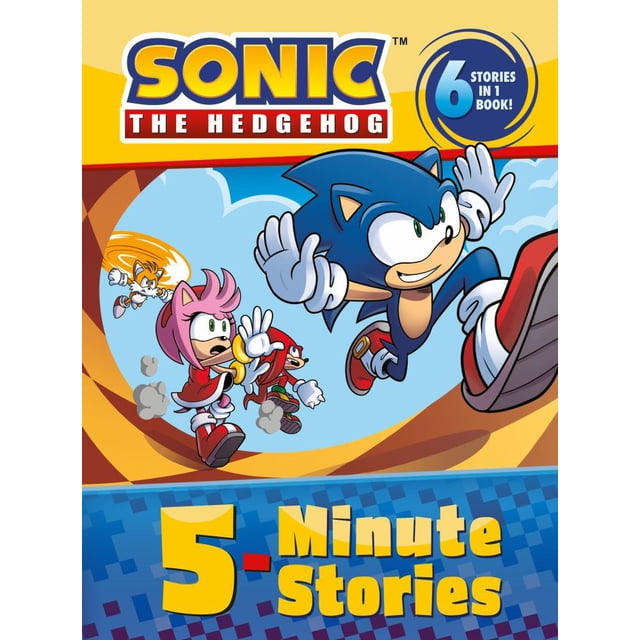 Jake Black: Sonic the Hedgehog: 5-Minute Stories: 6 Stories in 1 Book ...