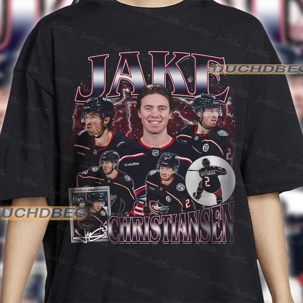 Jake Christiansen Shirt Ice Hockey Canadian Professional Hockey ...