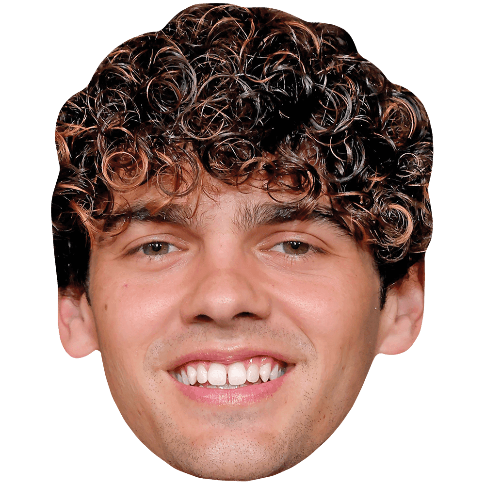 Jake Clark (Smile) Celebrity Mask, Flat Card Face, Fancy Dress Mask ...