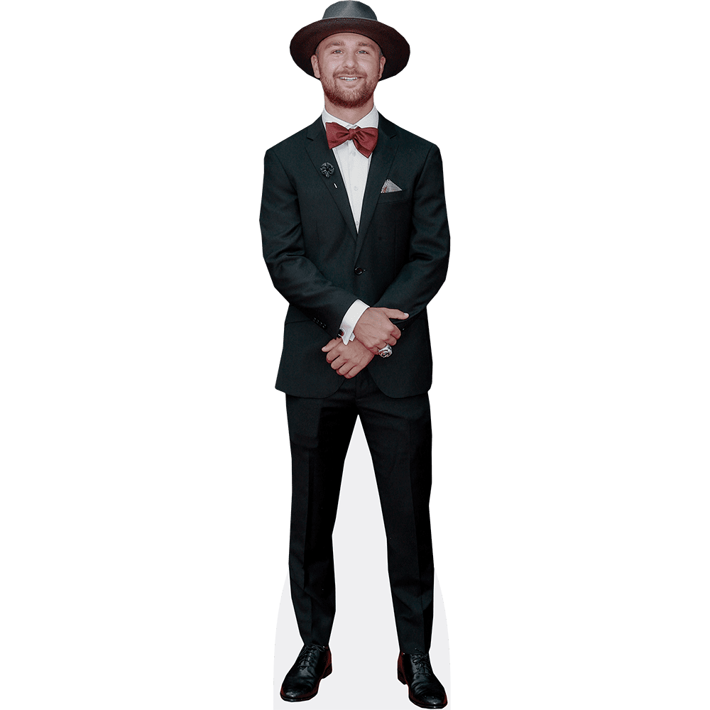 Jake Elliot (Black Hat) Life Size Cutout. Standee. - Walmart.com