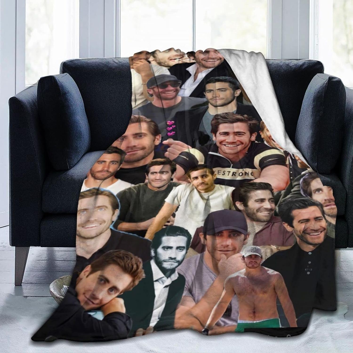 Jake Gyllenhaal Blanket Super Soft Lightweight Fleece Thermal Blanket ...