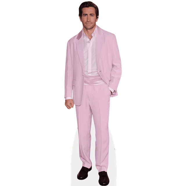 Jake Gyllenhaal (Pink Suit) Lifesize Cardboard Cutout Standee - Walmart.com