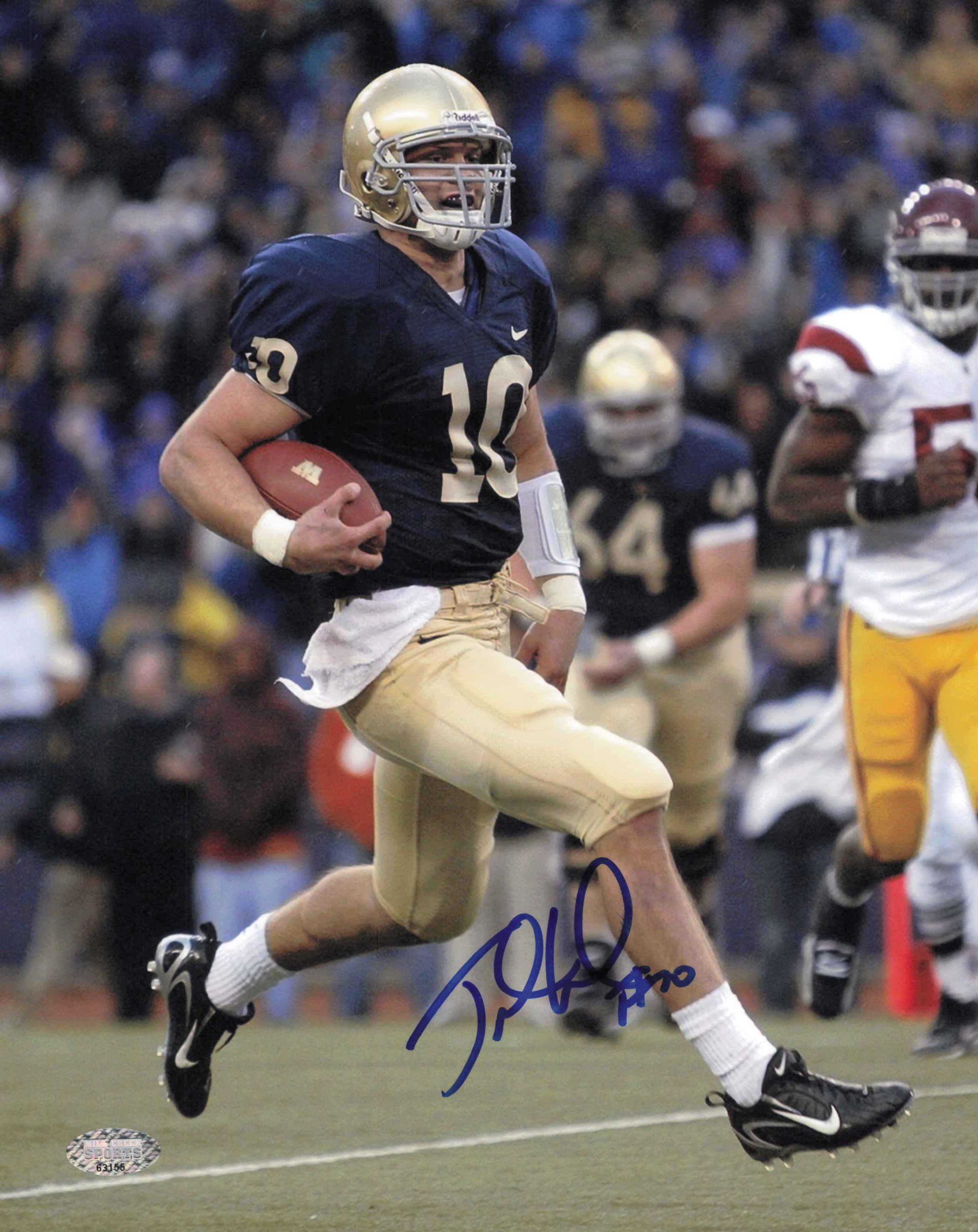 Jake Locker Autographed 8x10 Photo University of Washington Huskies MCS ...