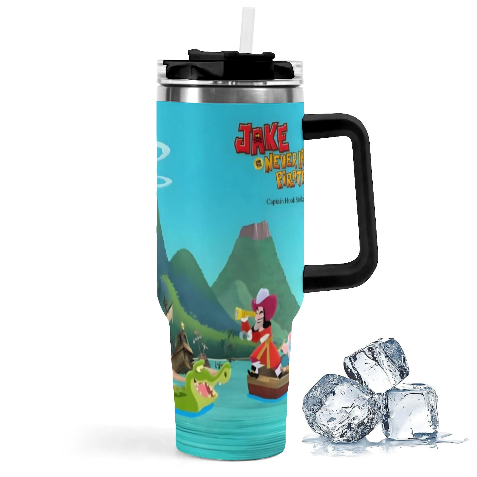 Jake and the Never Land Pirates-theme Insulated Stainless Steel Tumbler ...