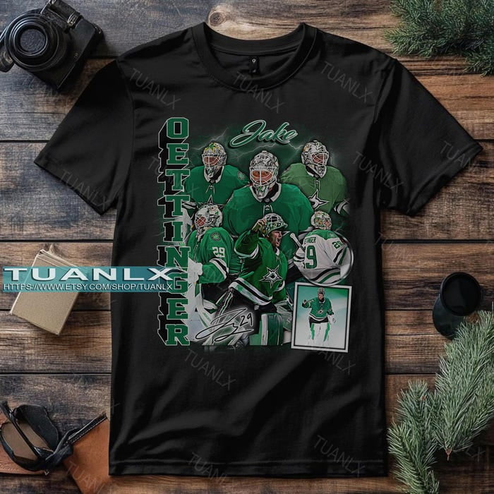 Jake Oettinger Shirt Ice Hockey American Professional Hockey ...
