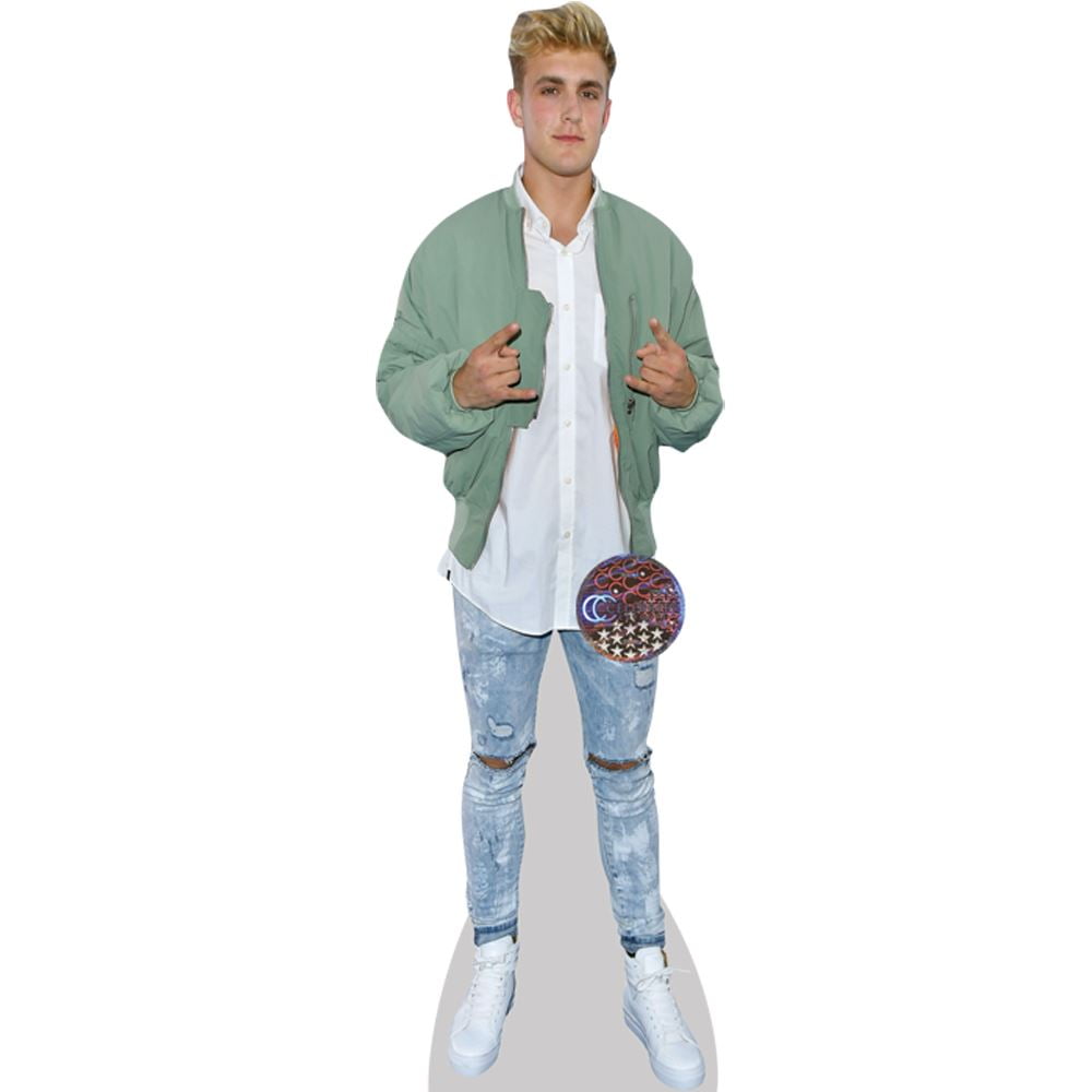 Jake Paul (Casual) Mini Cardboard Cutout Standee - Walmart.com