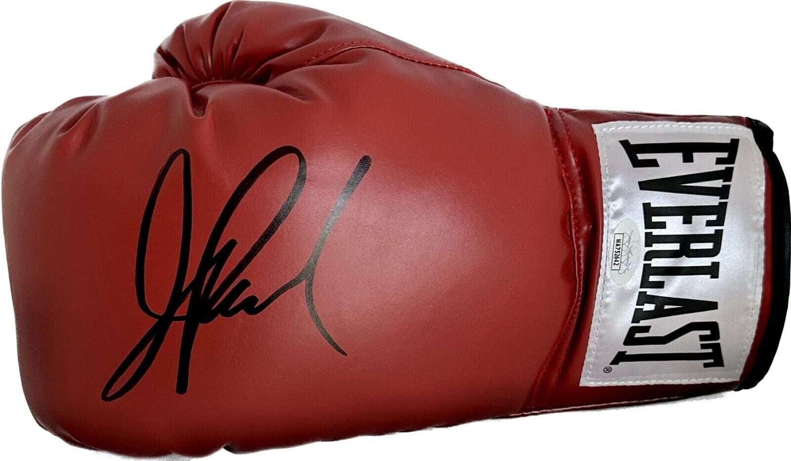 Jake Paul Signed Autographed Red Left Hand Boxing Glove JSA Witness ...