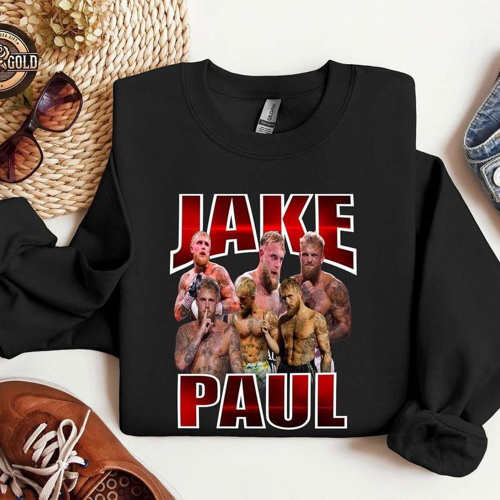 Jake Paul Sweat. Boxing Sweat. Retro Bootleg Gift Fans Sweater. Homage ...