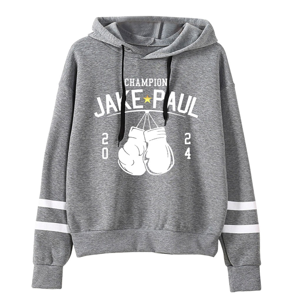 Jake Paul merch sport Hooded Drawstring Pocket Sweatshirt Men/women Hip ...