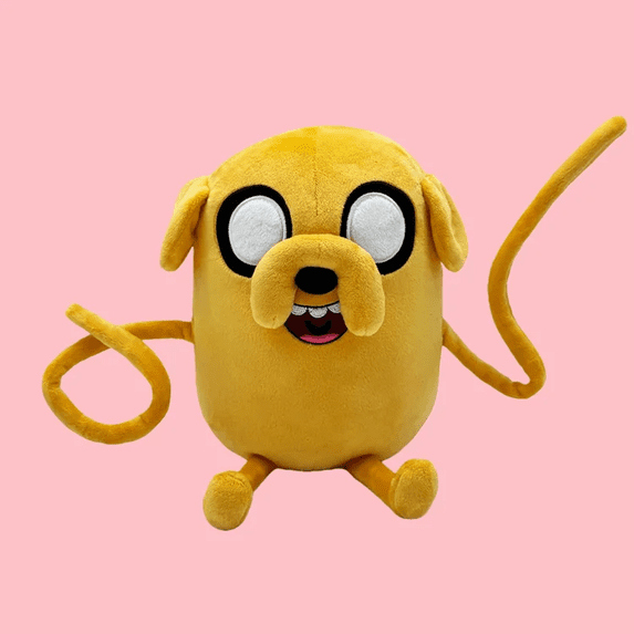 Jake Plush - 7.8" Magic Yellow Dog Stuffed Figure - Premium Soft Fabric ...