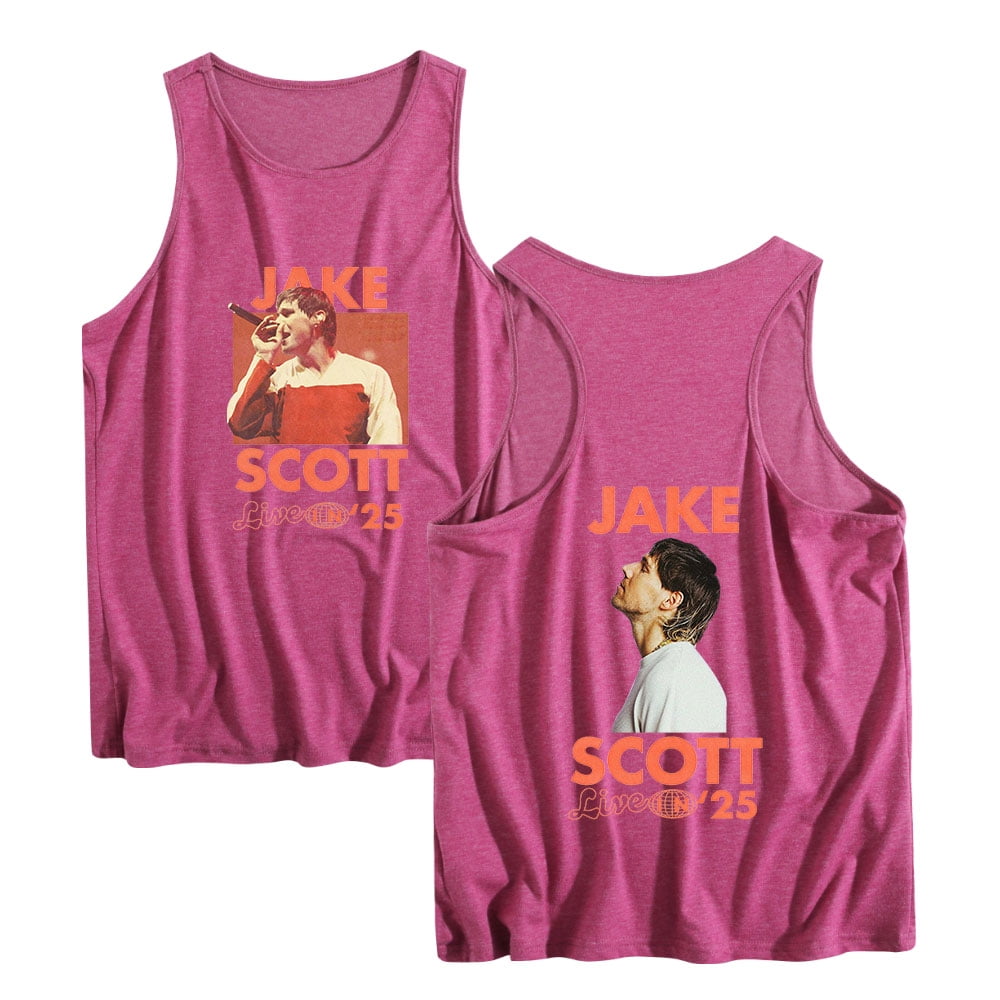 Jake Scott On Tour Live In 2025 Tank Tops Sleeveless Vintage 90s Vest ...