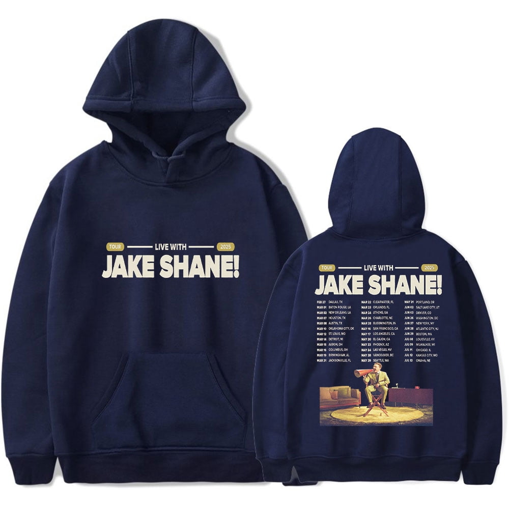 Jake Shane Tour 2025 Hoodies Long Sleeve Streetwear Cosplay Women Men ...