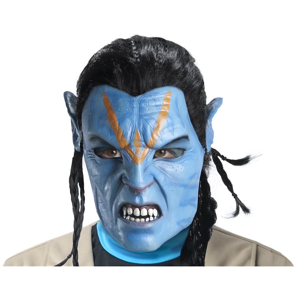 Jake Sully Foam Latex Mask Adult Costume - Walmart.com