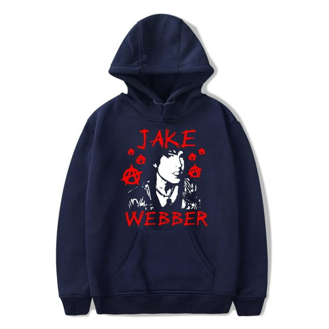 Jake Webber Merch Anarchy Hoodie Unisex Hooded Sweatshirt Long Sleeve ...