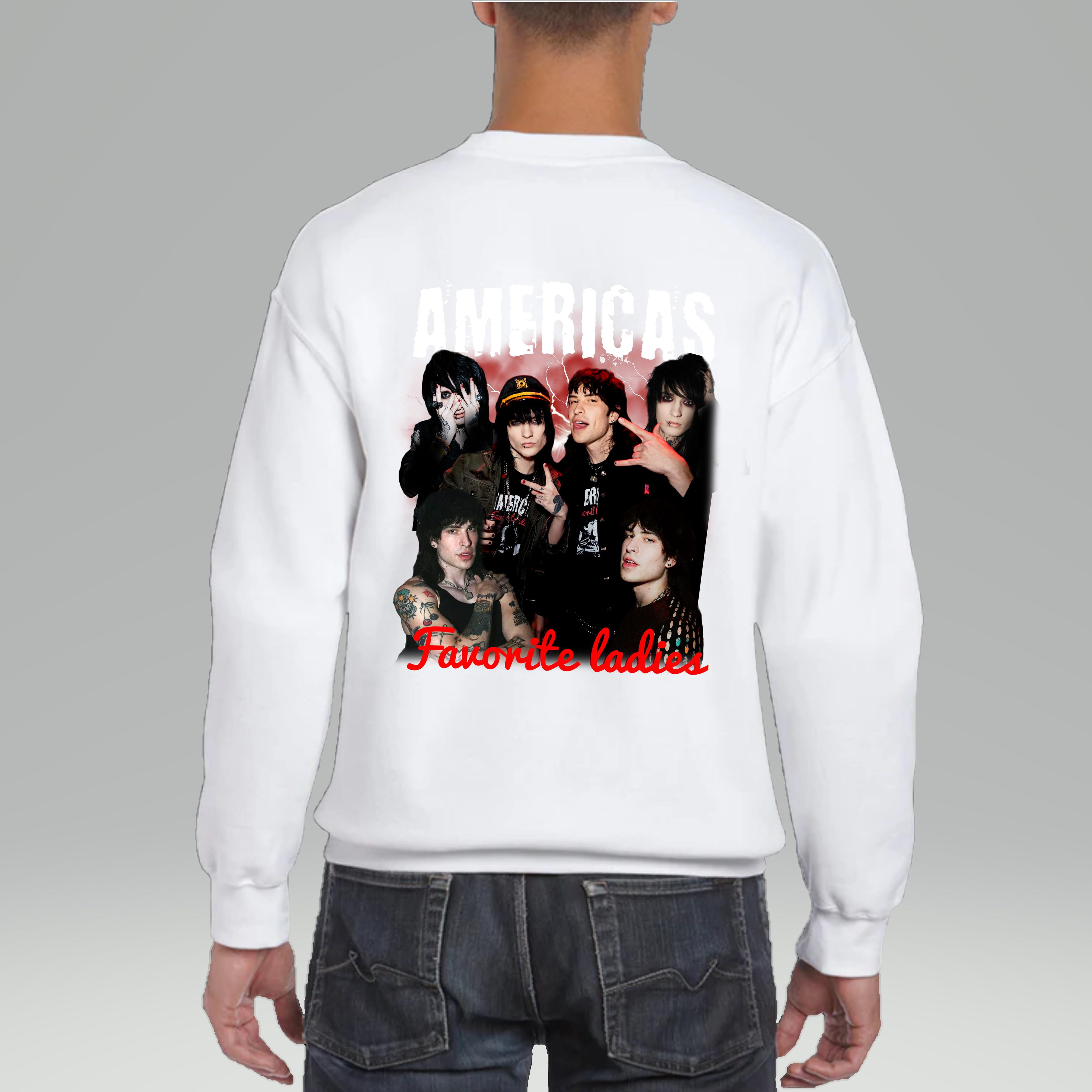 Jake Webber X Johnnie Guilbert Americaâ€™S Favorite Ladies Sweatshirt ...
