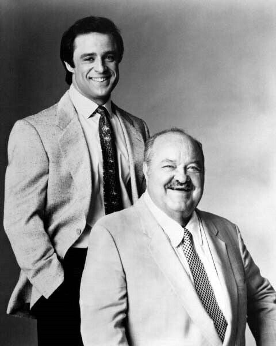 Jake and The Fatman TV series William Conrad & Joe Penny smiling 8x10 ...