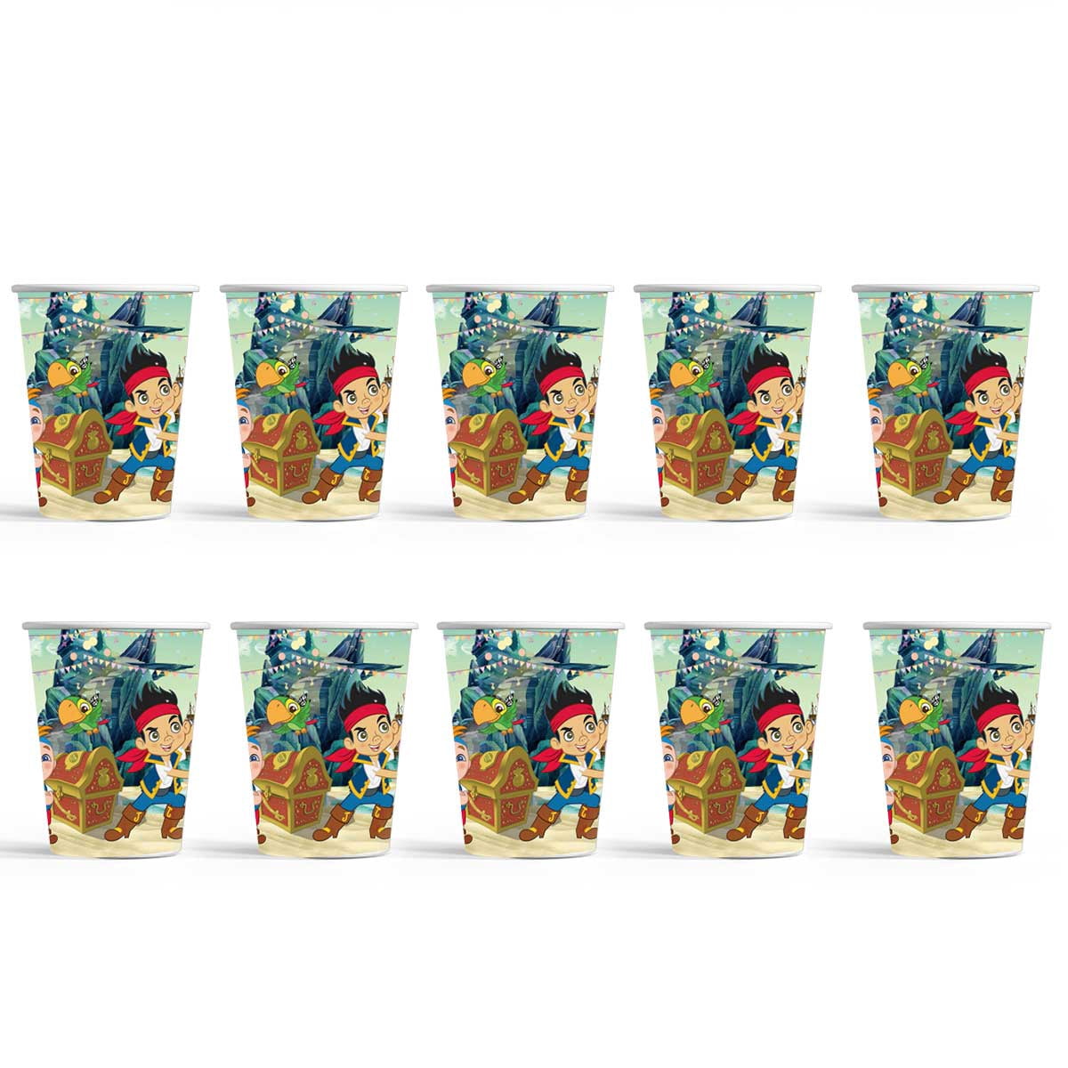 Jake and the Never Land Pirates Birthday Party Supplies Cups Tableware ...