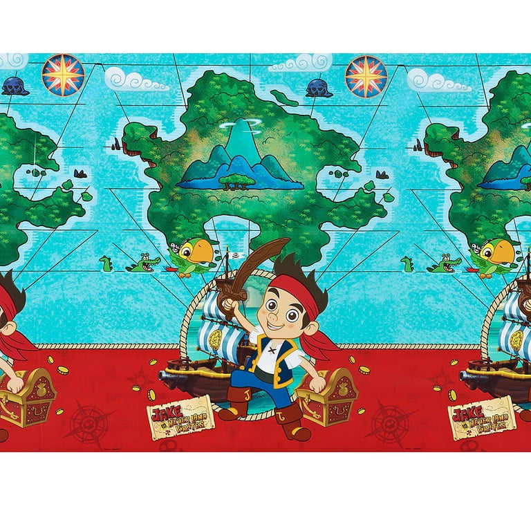Jake And The Neverland Pirates Map