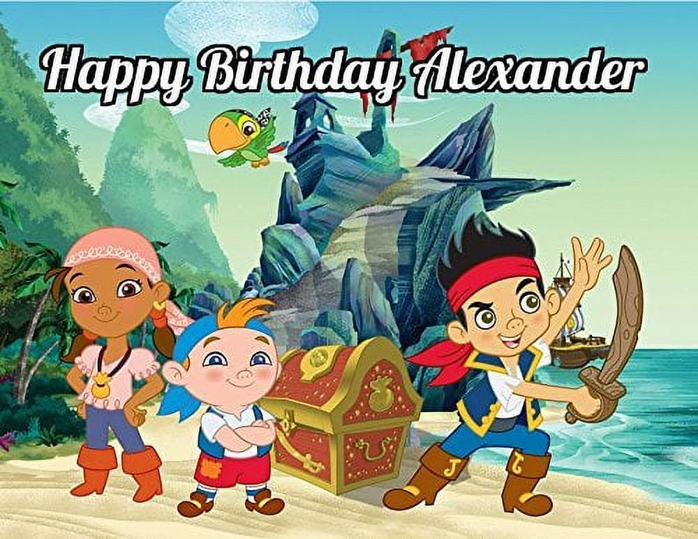 Jake And The Neverland Pirates Sheet Cake