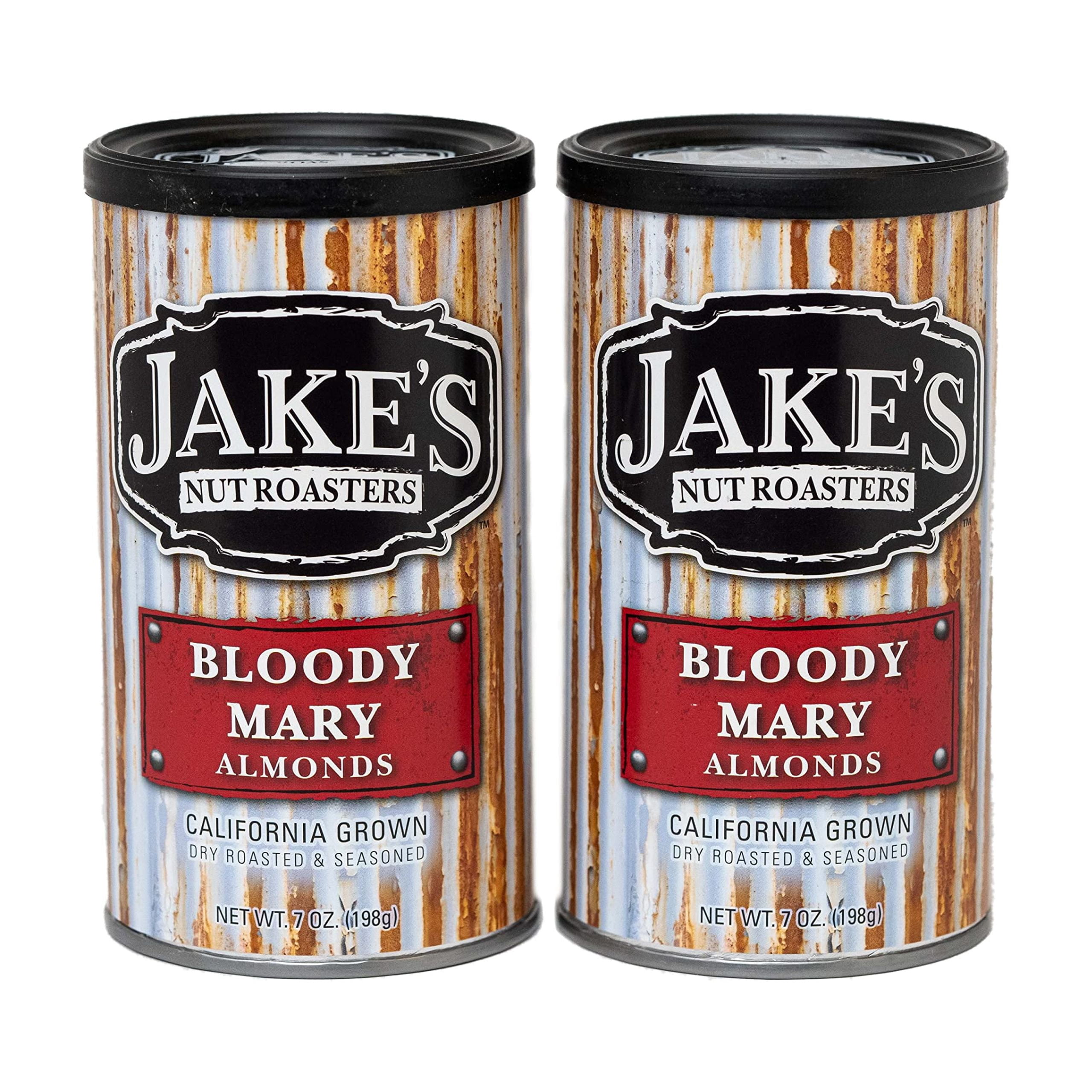 Jake's Nut Roasters AJH3 - Bloody Mary Almonds (2 Pack) Whole Dry ...