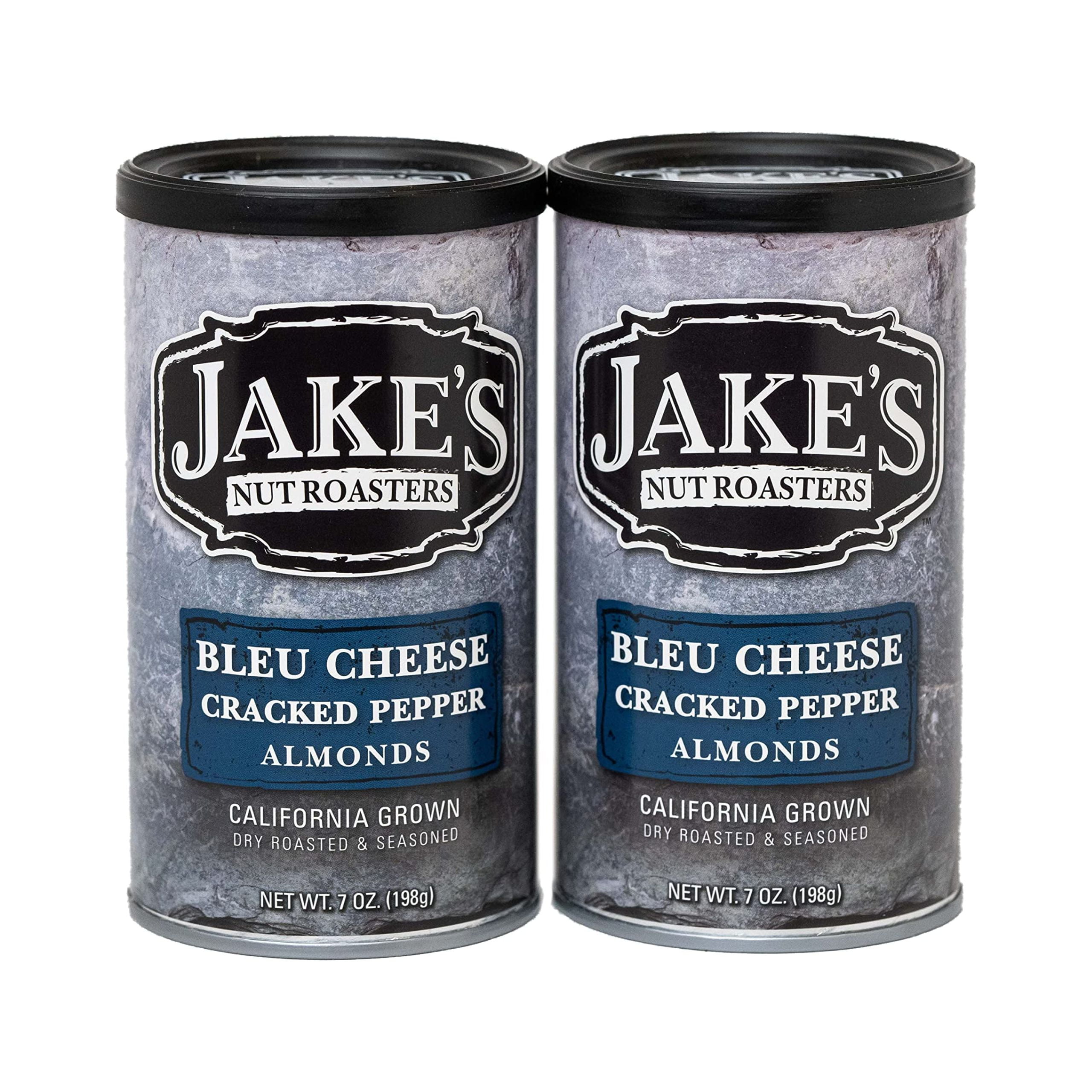 Jake's Nut Roasters - DPF11 Bleu Cheese Cracked Pepper Almonds (2 Pack ...