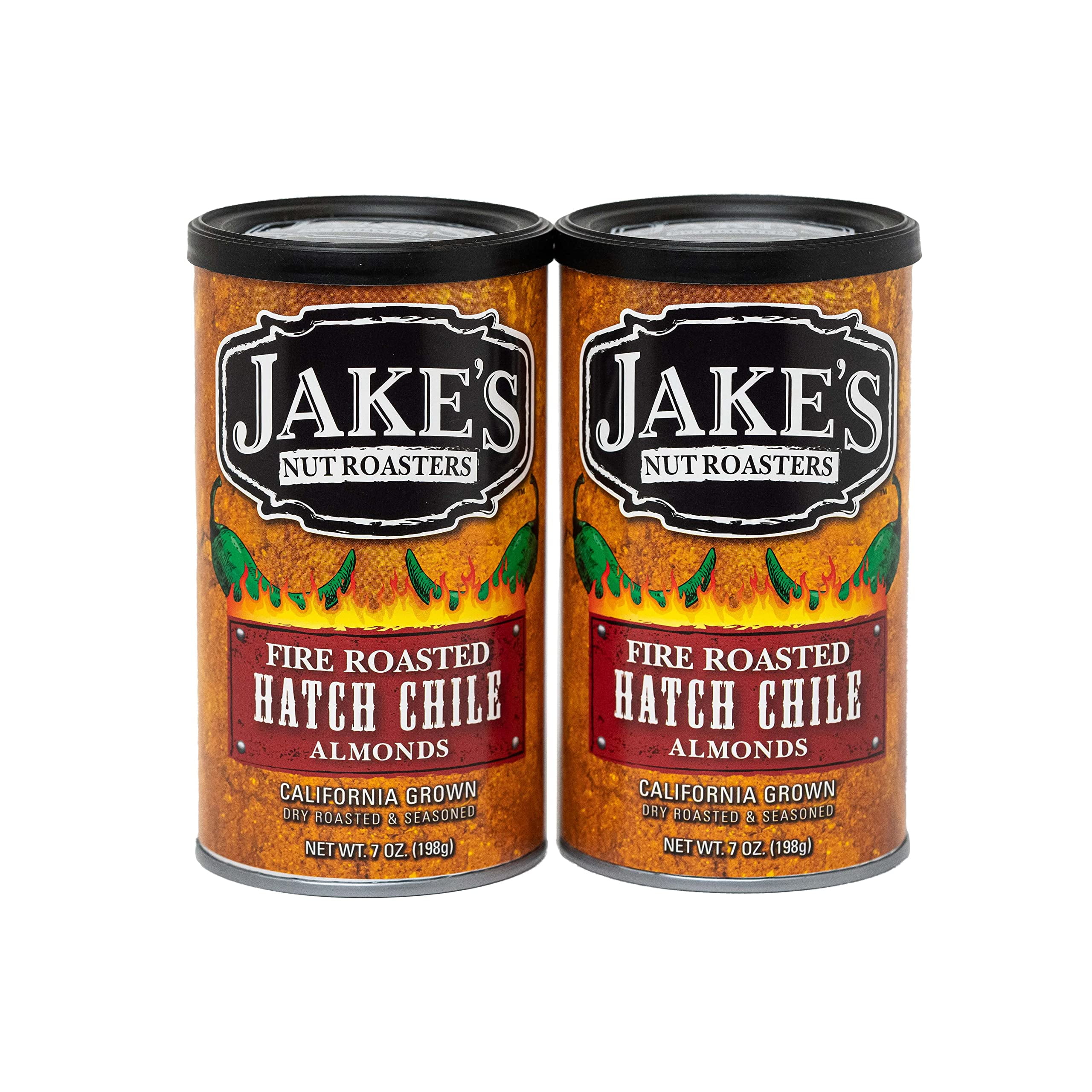 Jake's Nut Roasters - RRF12 Fire Roasted Hatch Chile Almonds (2 Pack ...