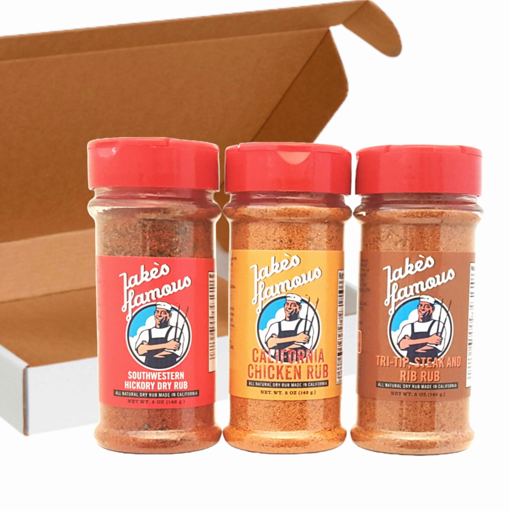 Jake's Righteous Rubs Seasoning STF9 Gift Set, BBQ Seasoning, Tri Tip ...