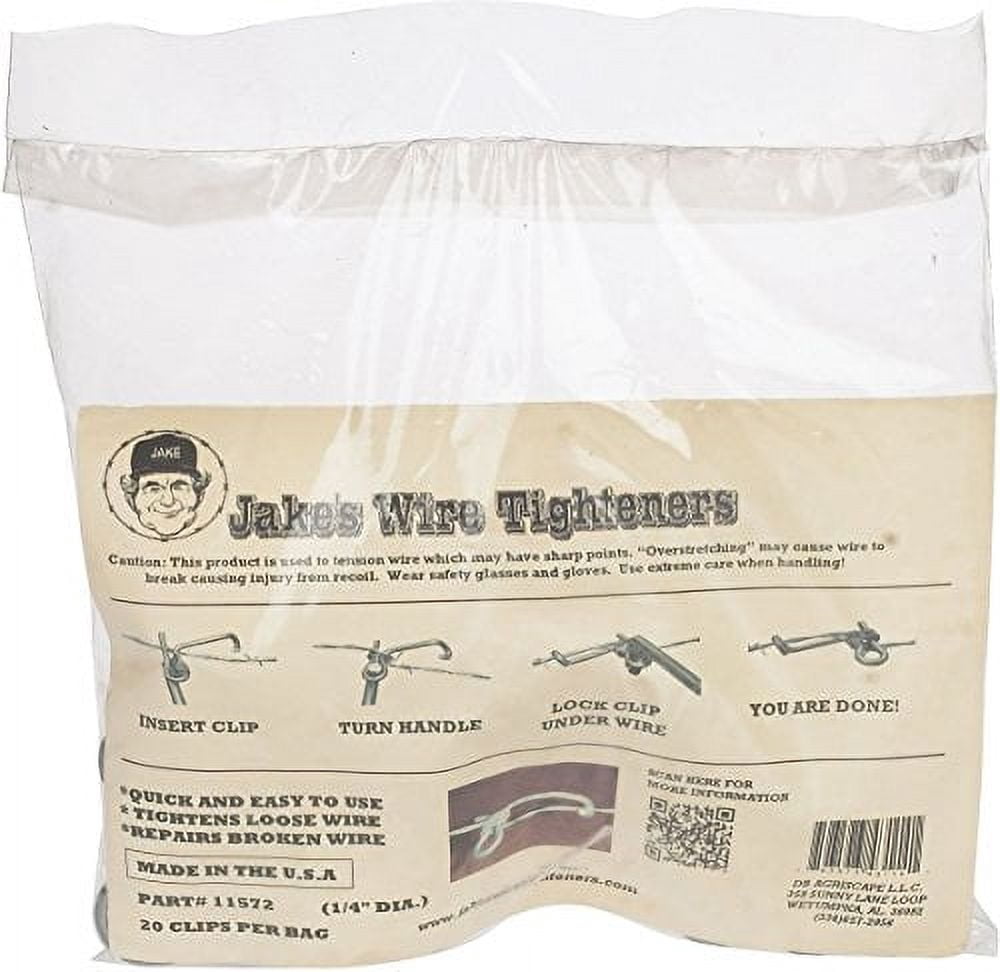 Jake's Wire Tighteners - 1/4" Bag - Walmart.com