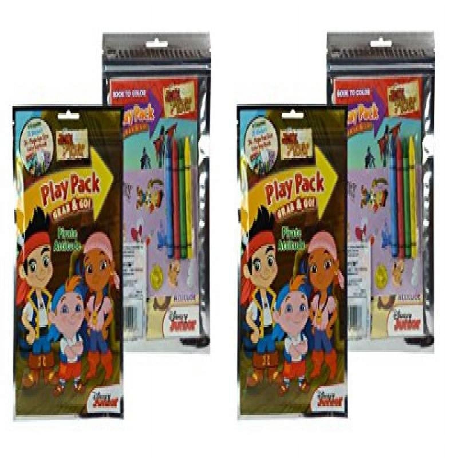 Jake the Pirate Grab n Go Play Pack Coloring and Activity Set x 2 Set ...