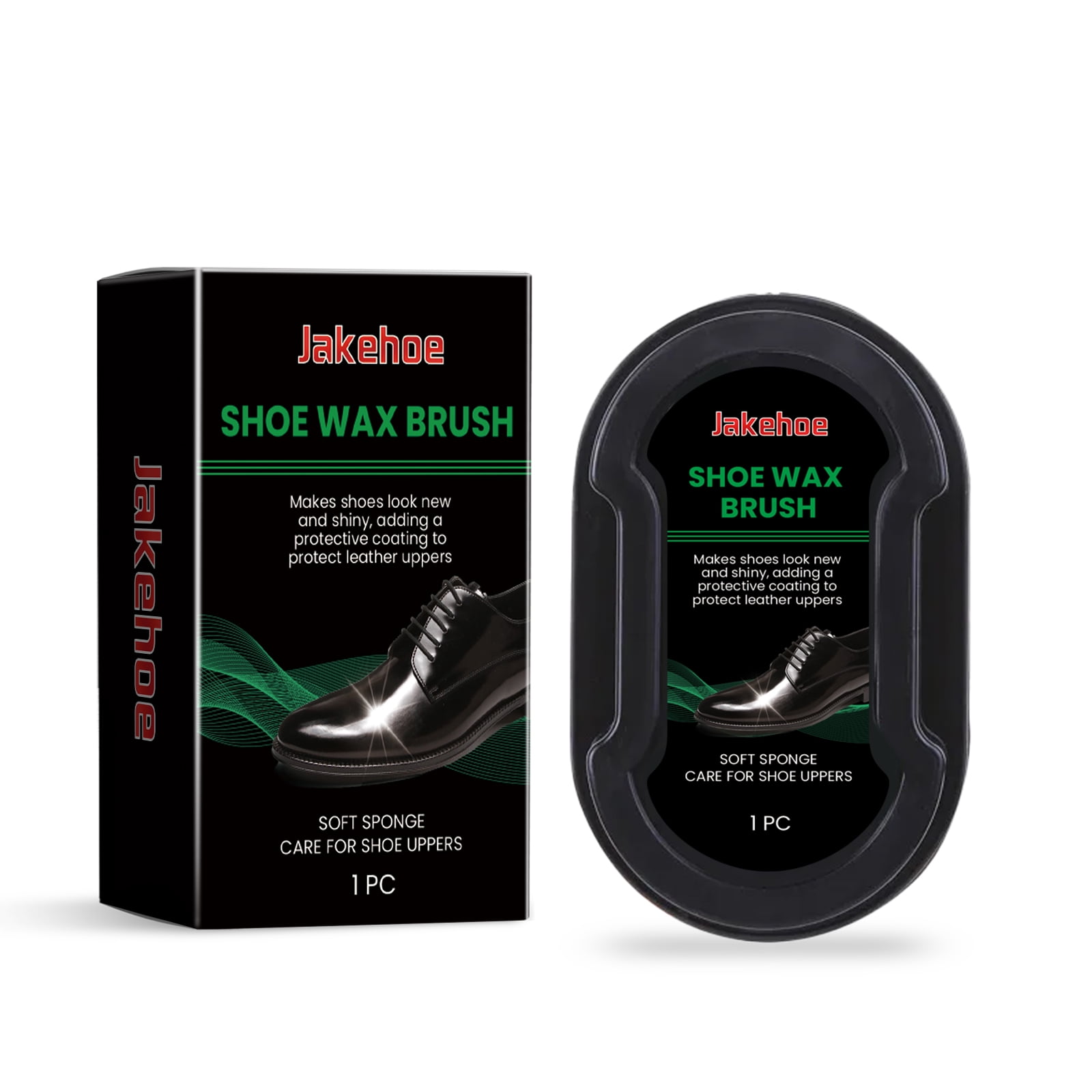 Jakehoe Sponge Shoe Polish, Portable Shoe Polish Leather To Remove ...