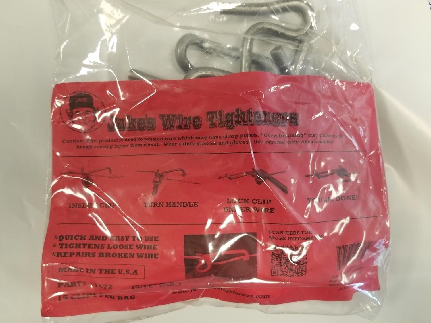 Jakes Wire Tighteners Heavy Duty 5/16" 15 Count Bag - Walmart.com