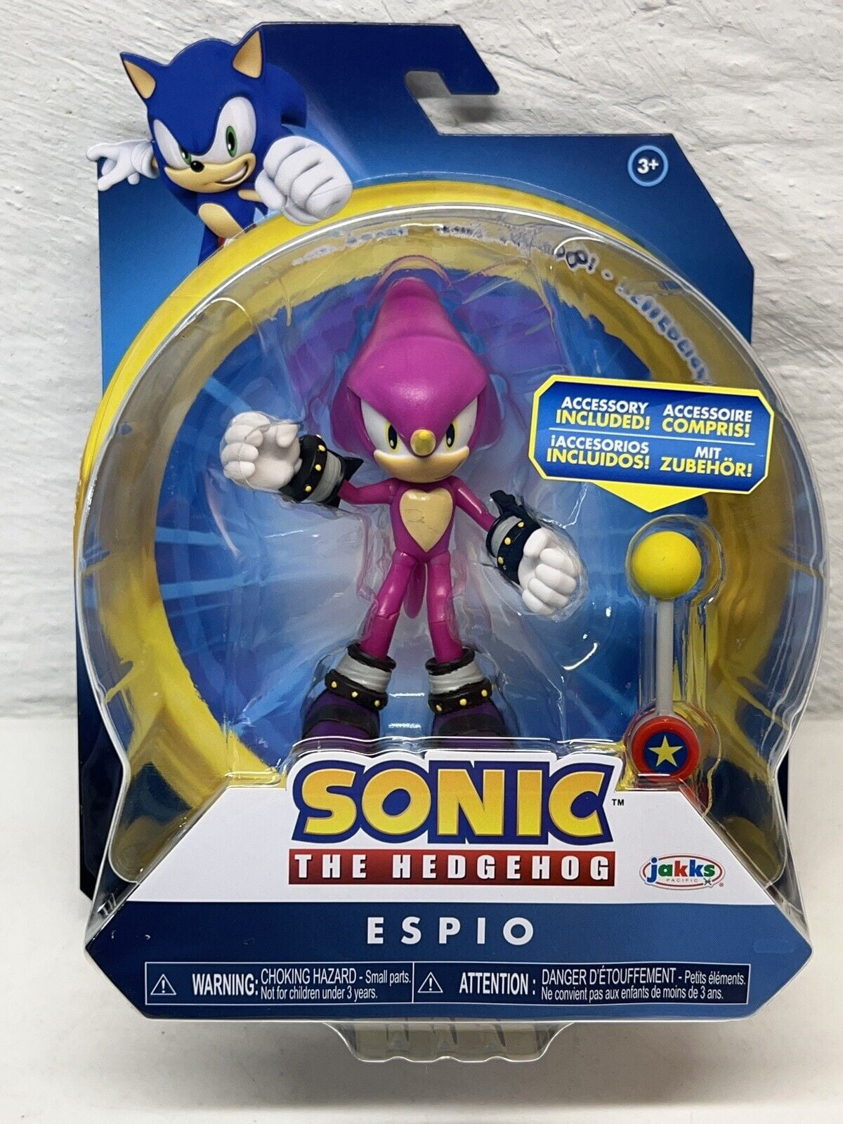 Sonic Espio Action Figure Color: Purple Height: 5 inches Width: 3 ...
