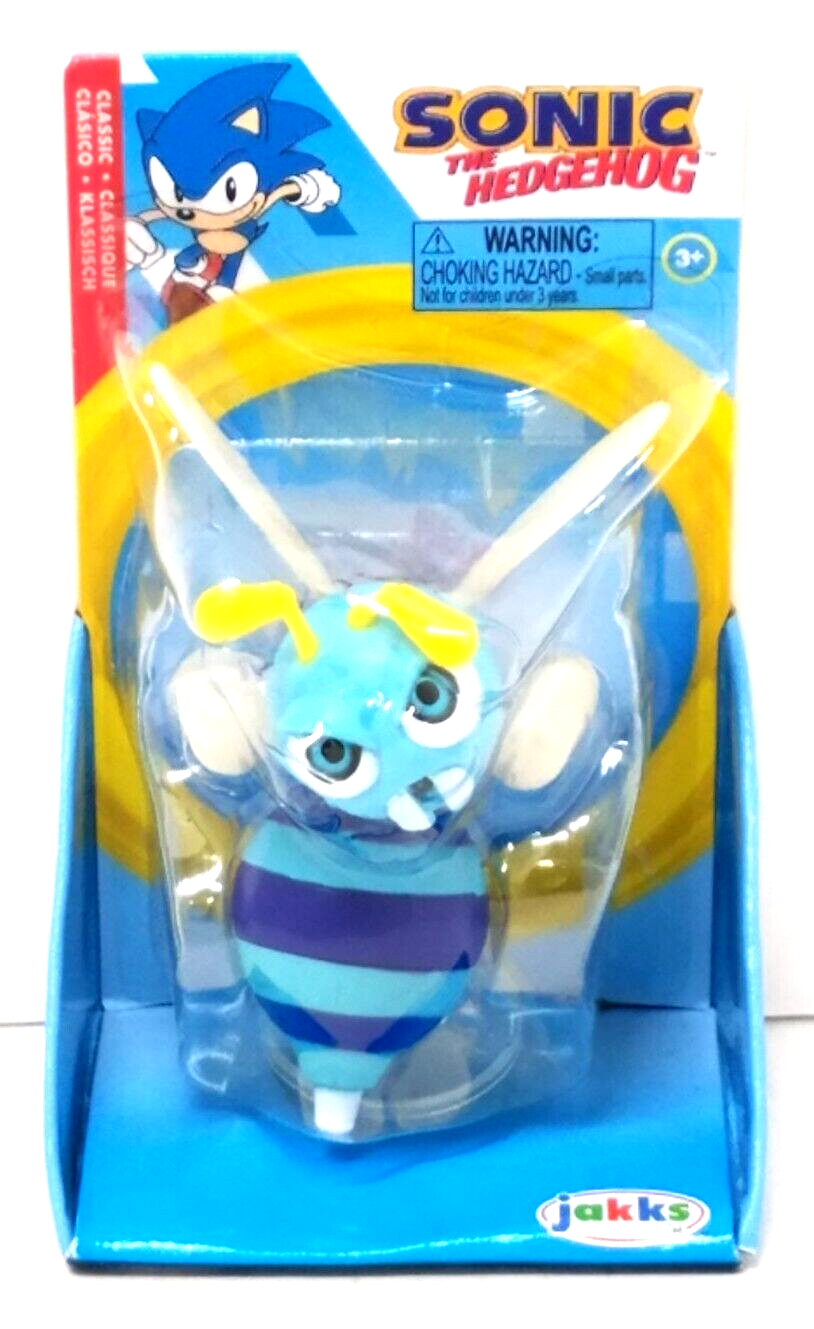 Jakks Pacific BUZZ BOMBER Sonic The Hedgehog 3 Inch Classic Bee Figure ...
